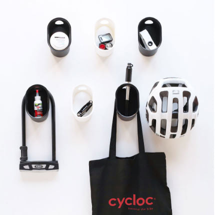 Cycloc Loop - the perfect place to store your cycling odds and ends.